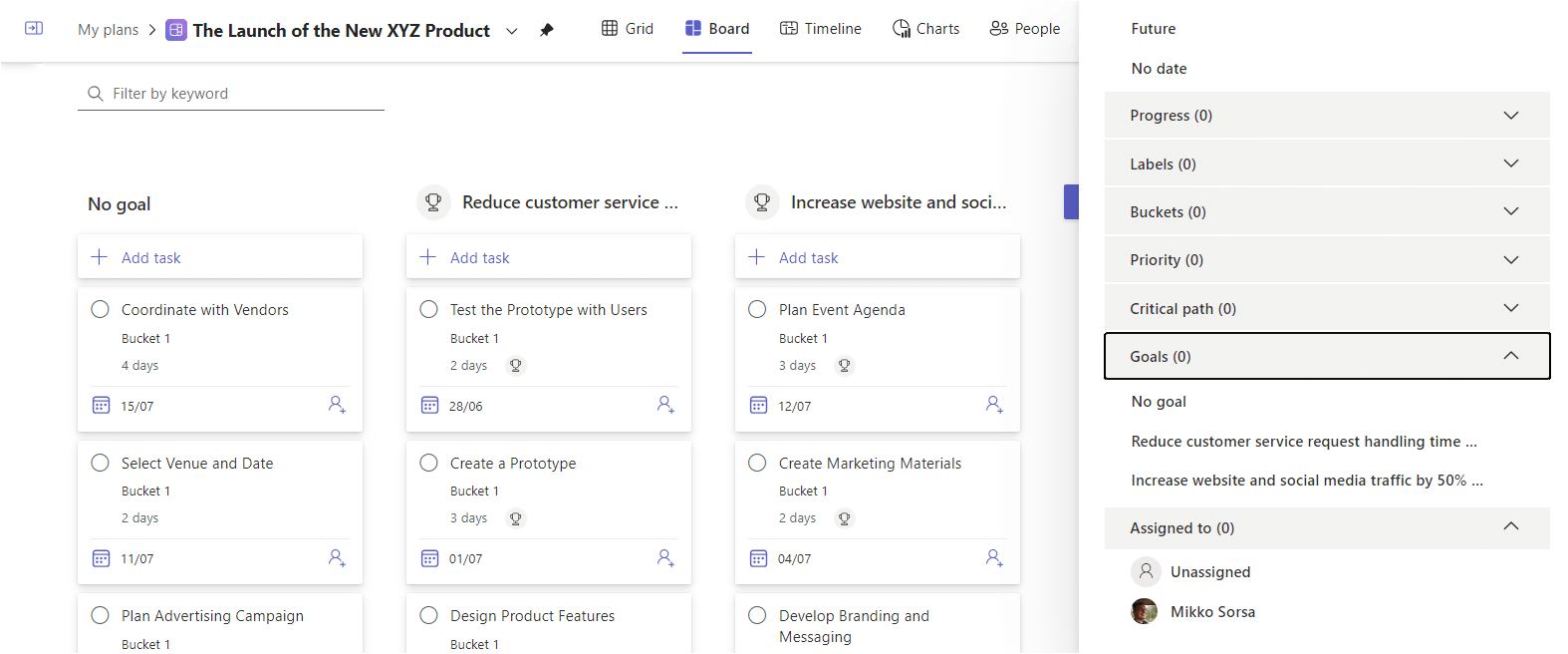 Microsoft tools for project work according to the OKR model - Solu Digital